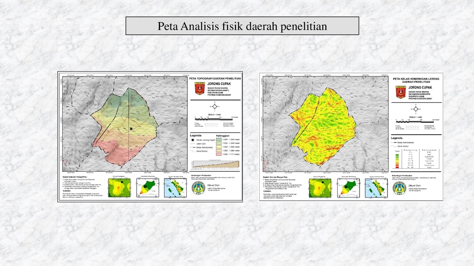 Pembuatan Segala Jenis Peta Analisis Maupun Non Analisis with ArcGIS ...