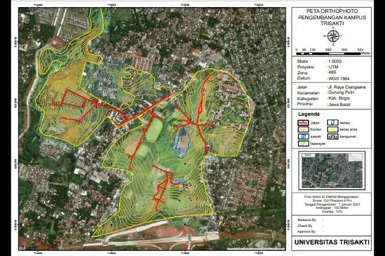 Jasa pengolahan foto udara dan konsultasi seputar aerial mapping