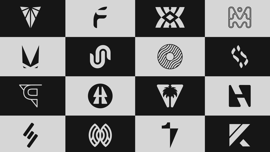 Desain logo simpel, minimalis, dan modern