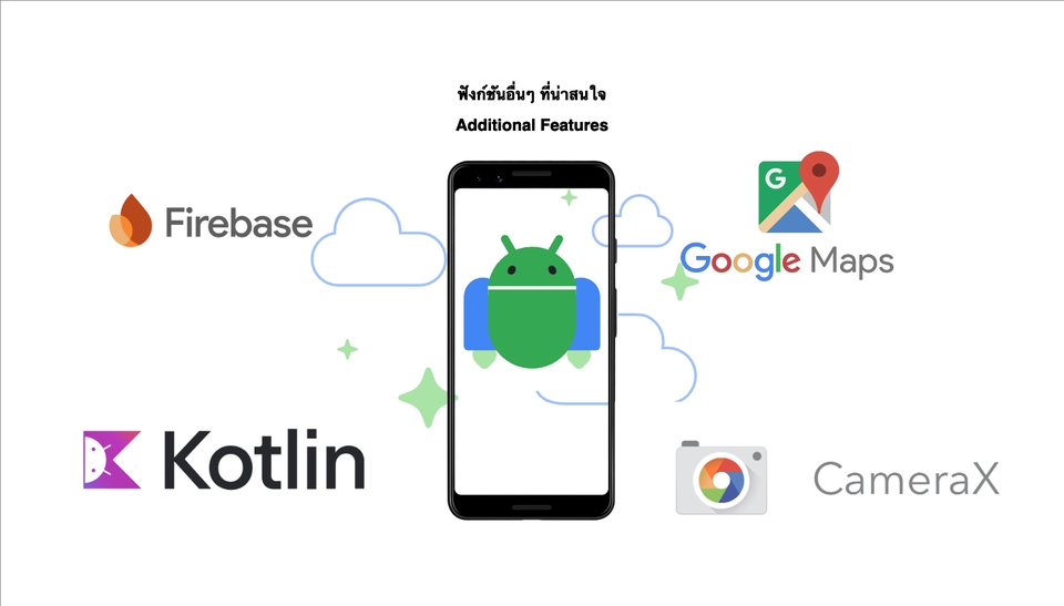 สร้าง, แก้ไข, พัฒนา Mobile Application (Android)