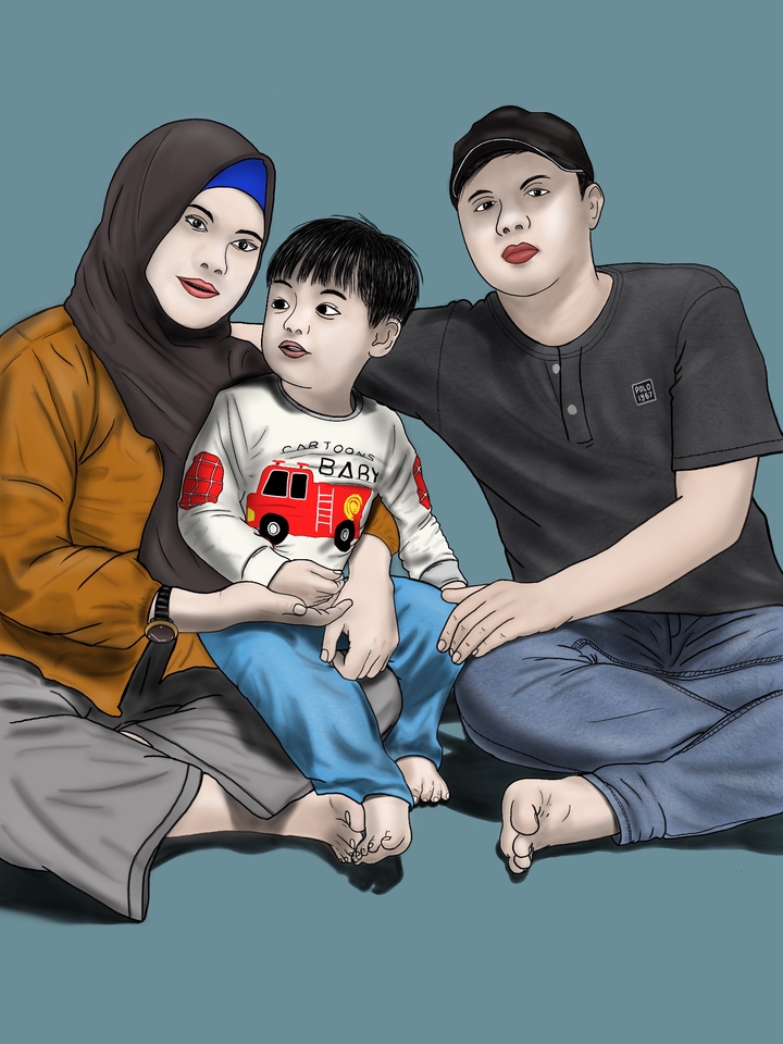 DESIGN FOTO MENJADI GAMBAR KARTUN