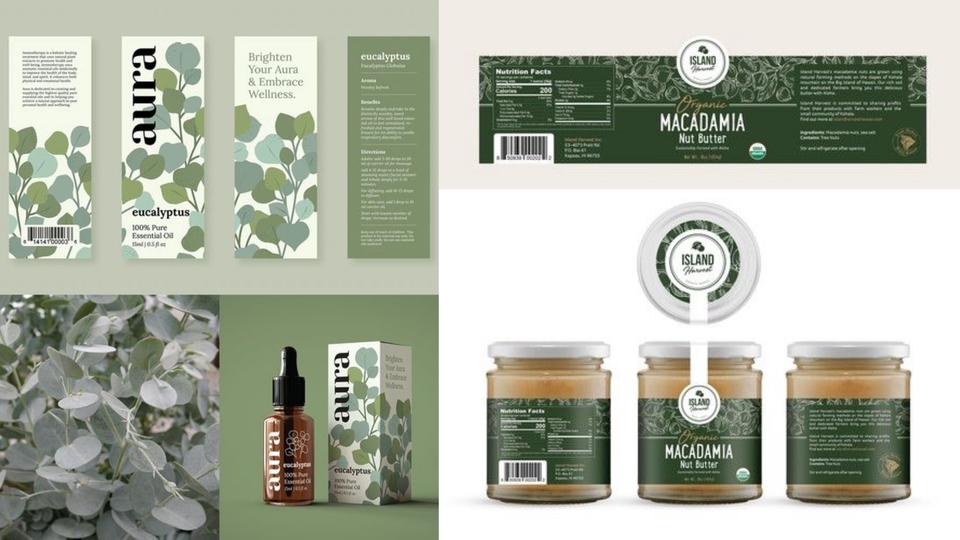 Design Label estetik dan Konsepable