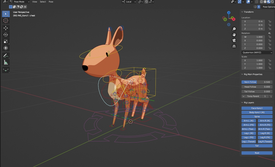 3D Character Rigging