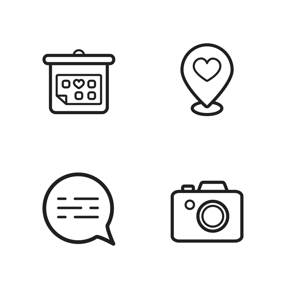 Saya Bisa Membuat Desain Icon Yang Unik Dan Minimalist Untuk Anda