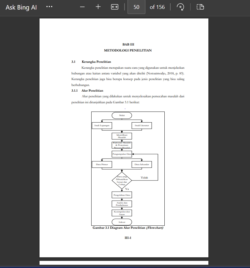 Merapihkan sub bab skripsi & jurnal makalah, Jadi 3 hari.