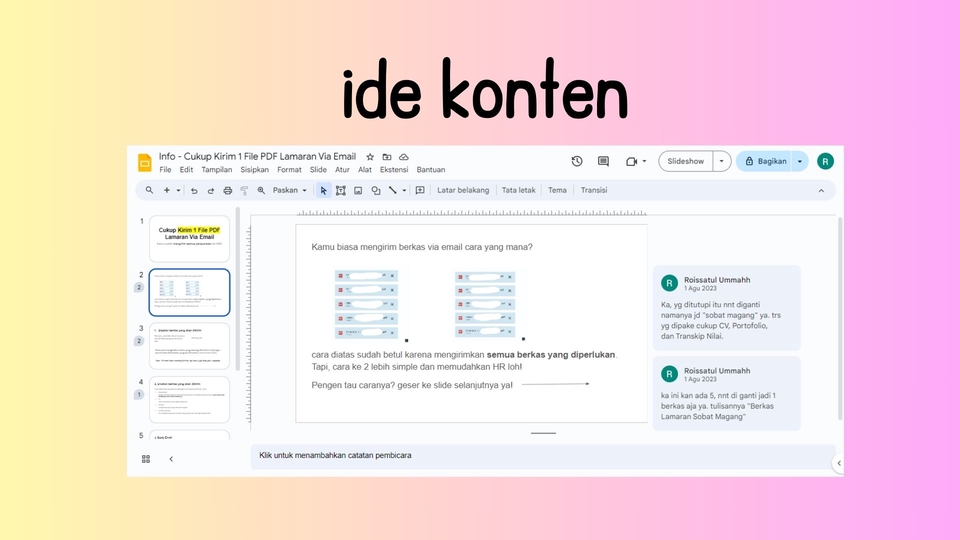Jasa Copywriting content, caption instagram dan content planner untuk ...