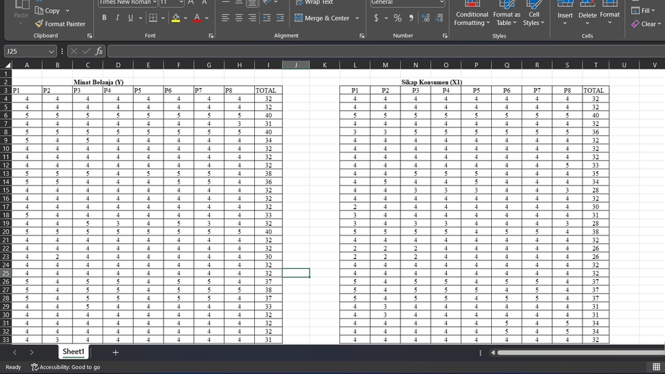 Melayani Data Entry, Copy Paste, Convert PDF to Excel, dll