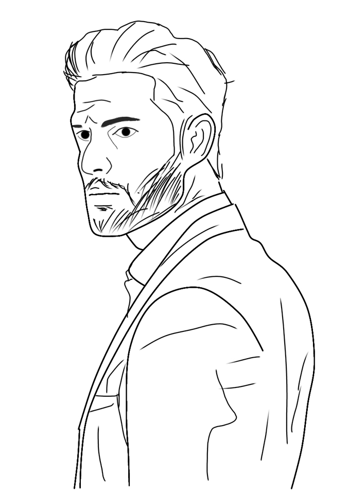 Pembuatan sketsa karakter