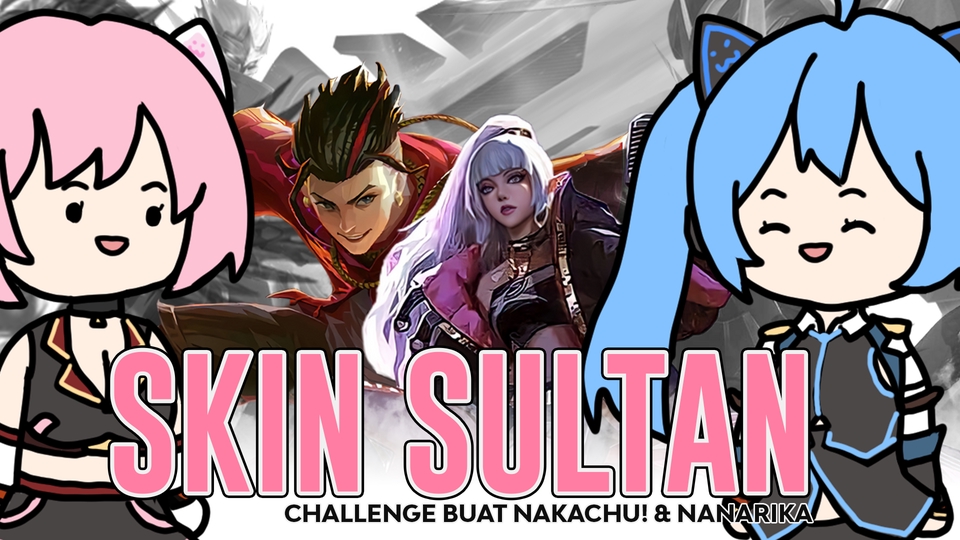 Membuat Thumbnail Youtube untuk Streamer, Vtuber dan Youtubers