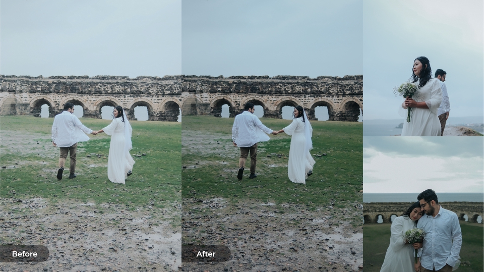 EDIT FOTO PRE WEDDING / WEDDING di Lightroom | Cinematic / Japanese tone