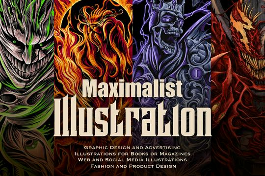 Maximalist Illustration