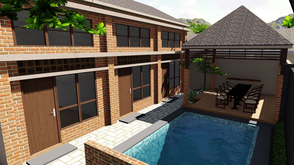JASA ARSITEK LENGKAP | 3D MODELING, RENDERING, DED, DAN RAB