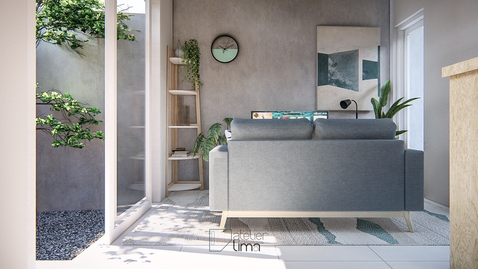 Desain Arsitektur (3D Rendering, Gambar Teknis)