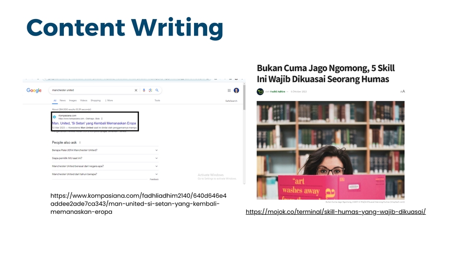 Jasa Content Writing | Copy Writing | Script Writing Konten Media Sosial, Cepat dan Murah!