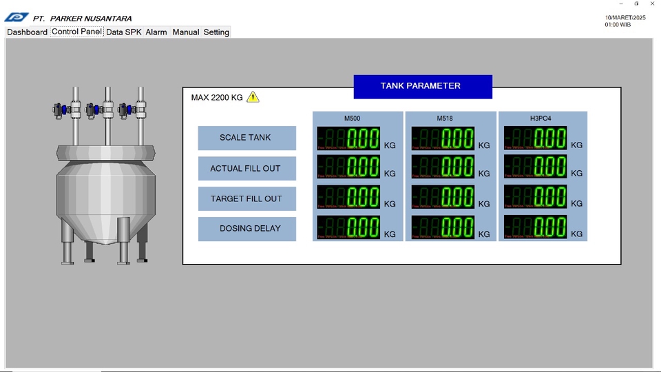 Perancangan Desain SCADA Industry