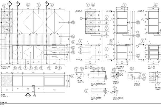 Gambar Kerja Furniture