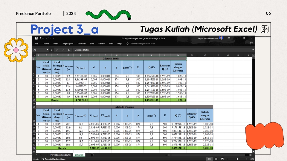 ENTRI DATA (MS. EXCEL, GOOGLE SPREADSHEET)