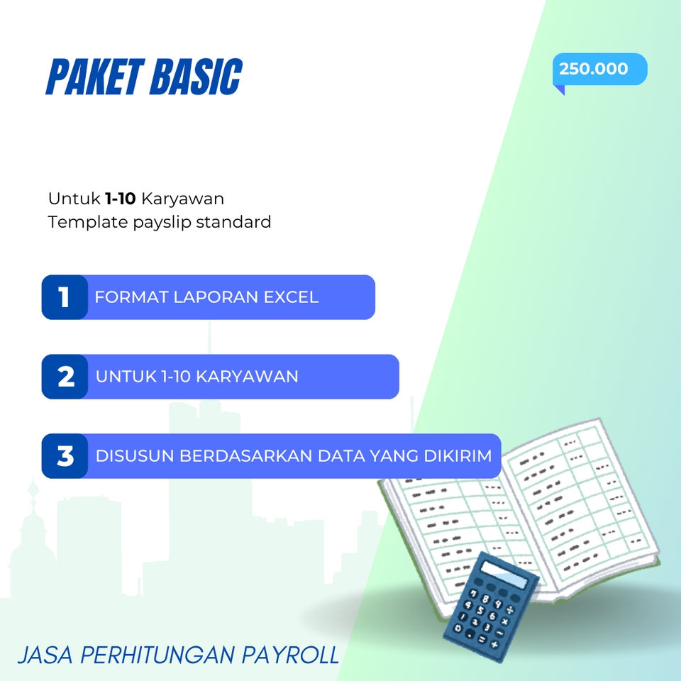 Jasa Perhitungan Payroll (Penggajian)