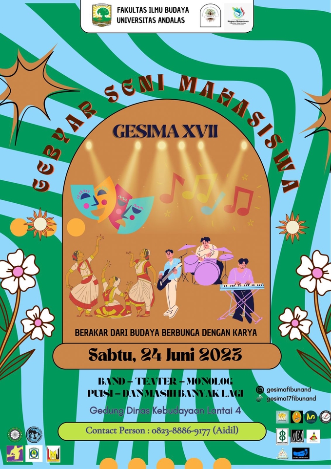 Jasa editing desain poster, pamflet dan banner