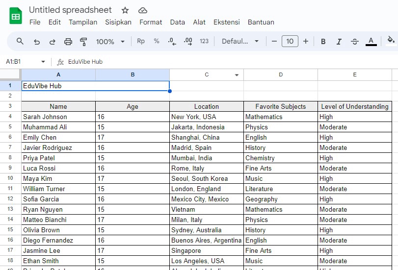Melayani Data Entry, Exel dan Google Sheets