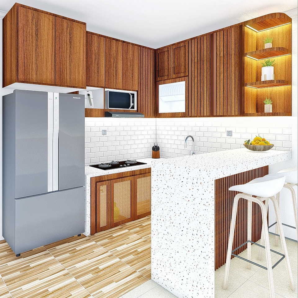 DESAIN KITCHEN SET CUSTOM DAN RENOVASI KITCHEN SET