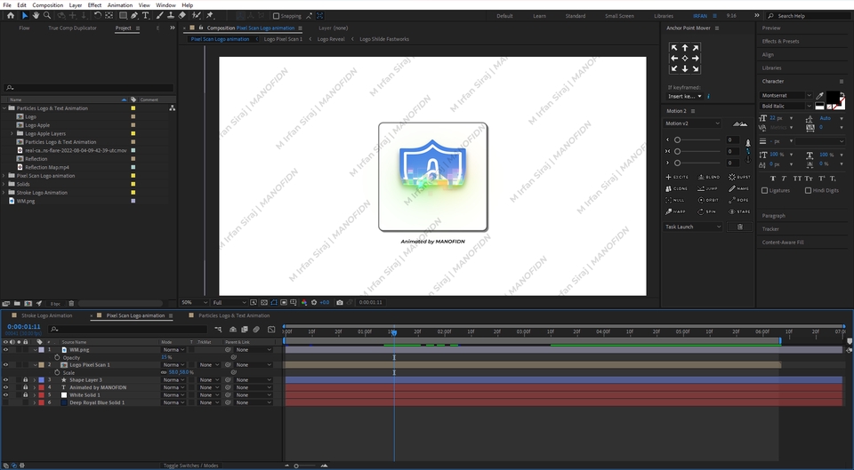Animasi Logo Menggunakan Motion Graphic