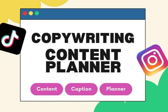 Copywriting Content + Caption | Ide Kontent | Content Planner