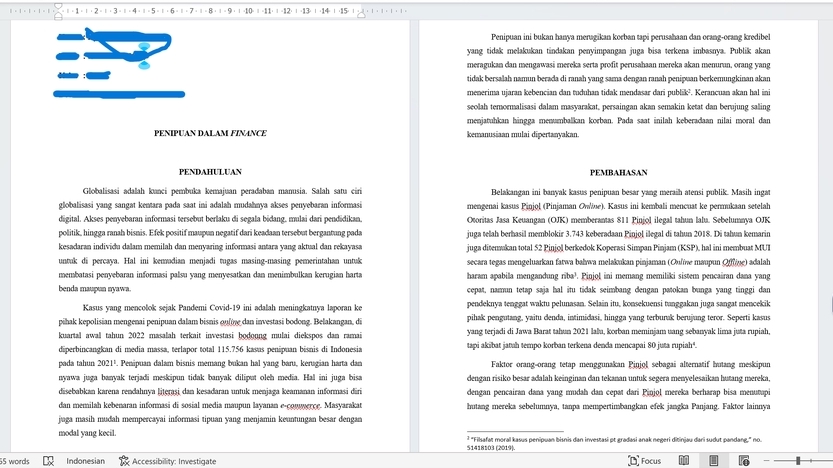 Joki bikin essay, review jurnal, makalah & joki tulis tangan