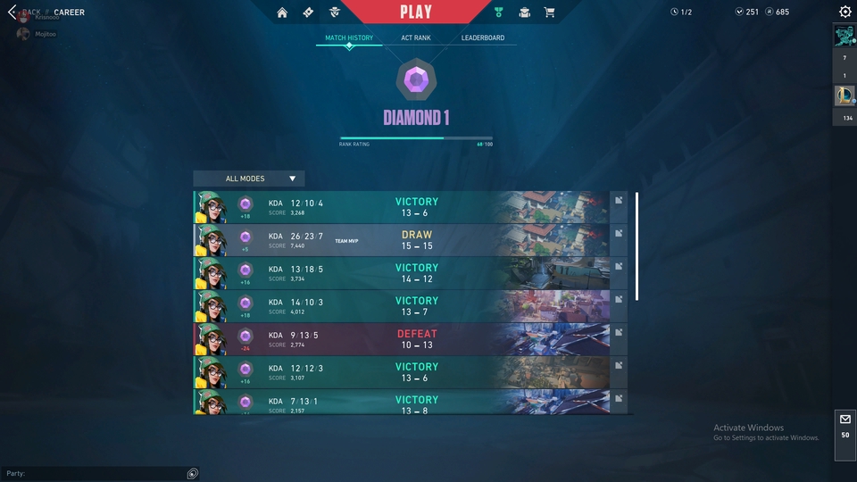 JOKI VALORANT NAIKIN LVL UNTUK AKUN BARU MULAI DARI Rp. 20.000