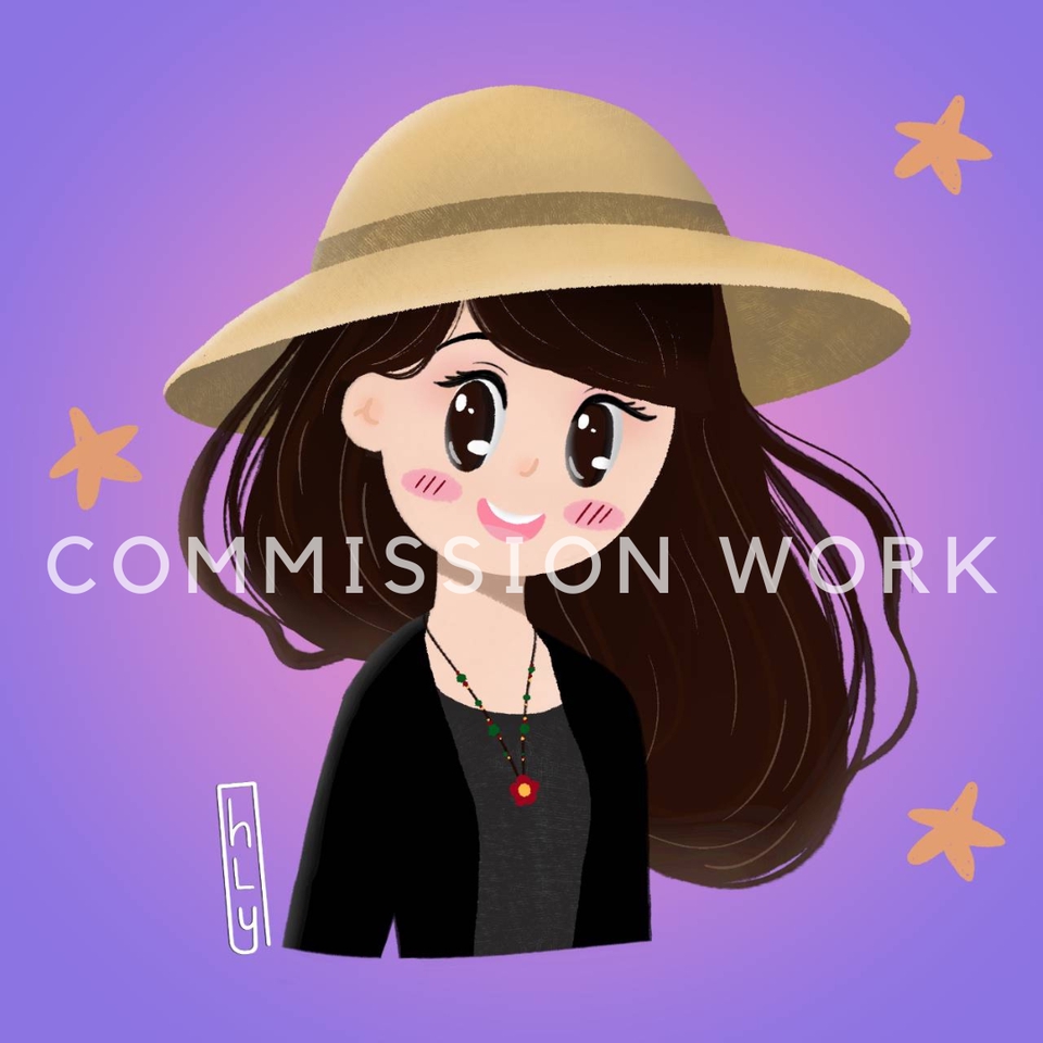 Ilustrasi karakter kartun custom