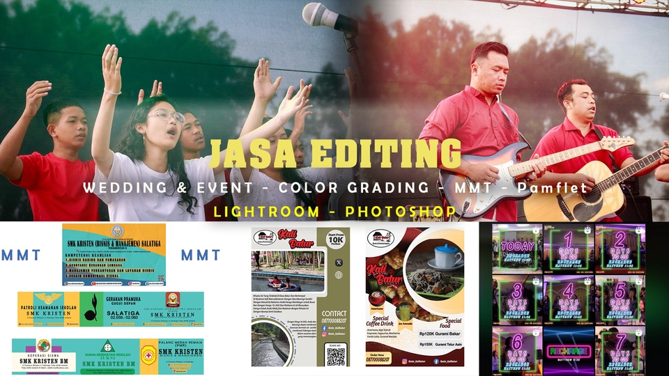 EDIT FOTO EVENT,PEMBUATAN MMT DESAIN,CAROUSEL