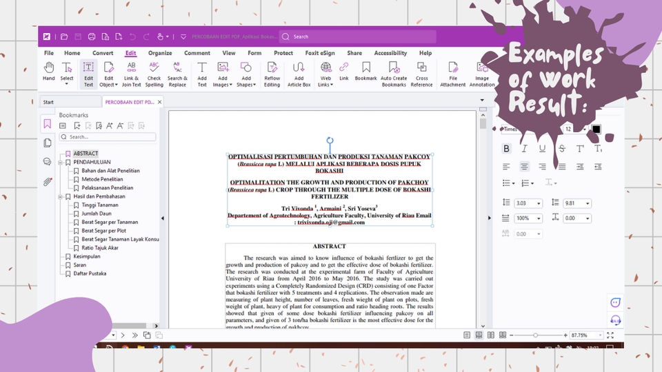 JASA BERBAGAI EDIT FILE PDF (Bookmark, Edit Text/Page, Insert/Delete ...