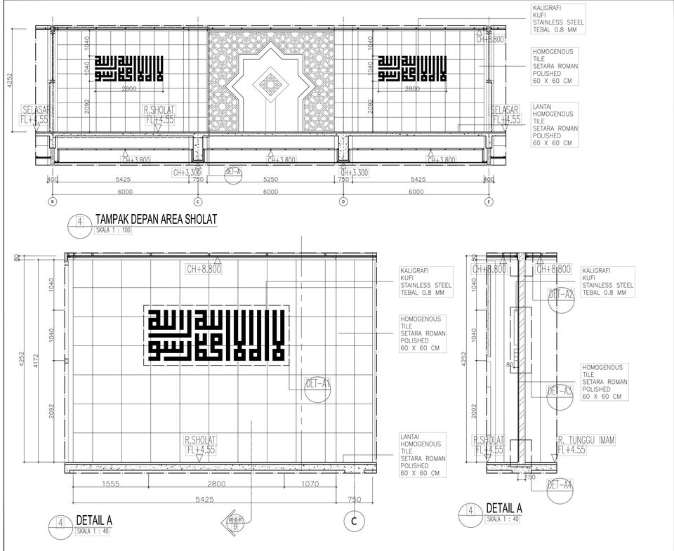 Jasa CAD Drawing | DED Arsitektural | Gambar IMB | Gambar Layout ...