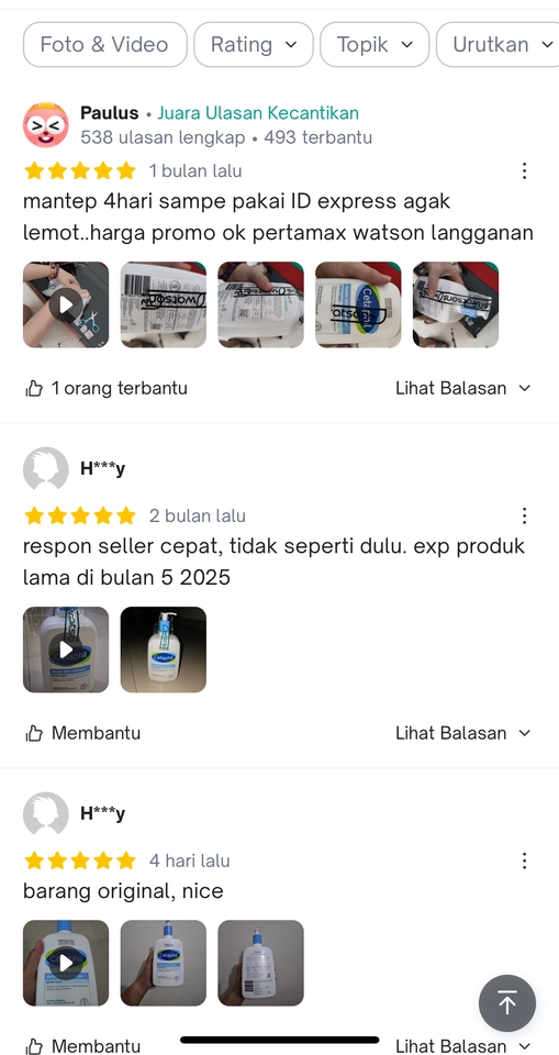 Review Produk Tokopedia