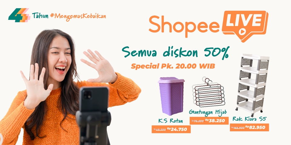 Jasa Desain Banner Shopee, TikTok, Tokopedia, dan E-Commerce Lainnya 🔥