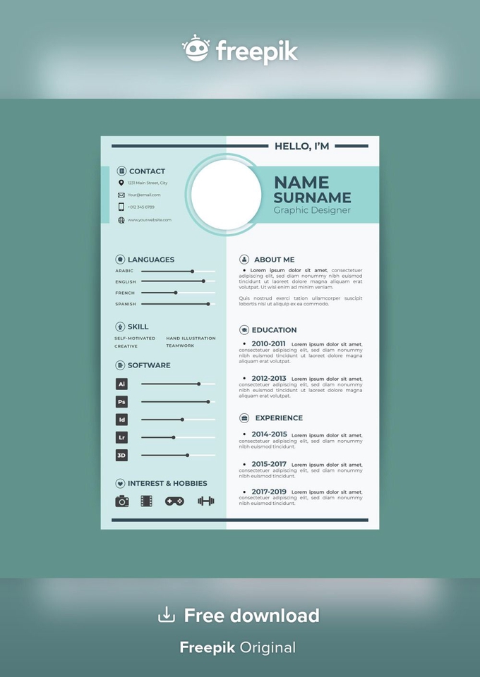 Design Logo / CV / Resume / Banner / Design Kartu Nama