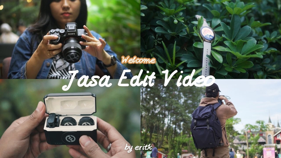 Jasa Video Editing ( Youtube/IG Reels/Tiktok )