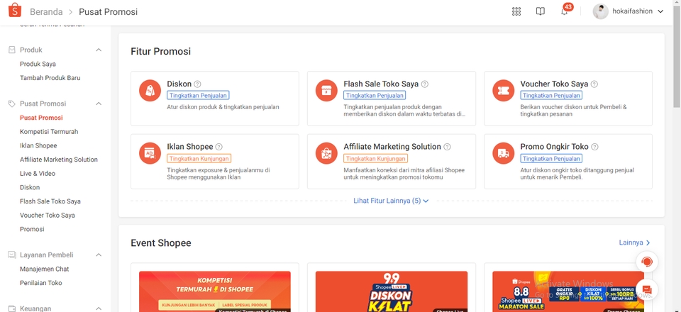 ADMIN ONLINE SHOP (E-COMMERCE)