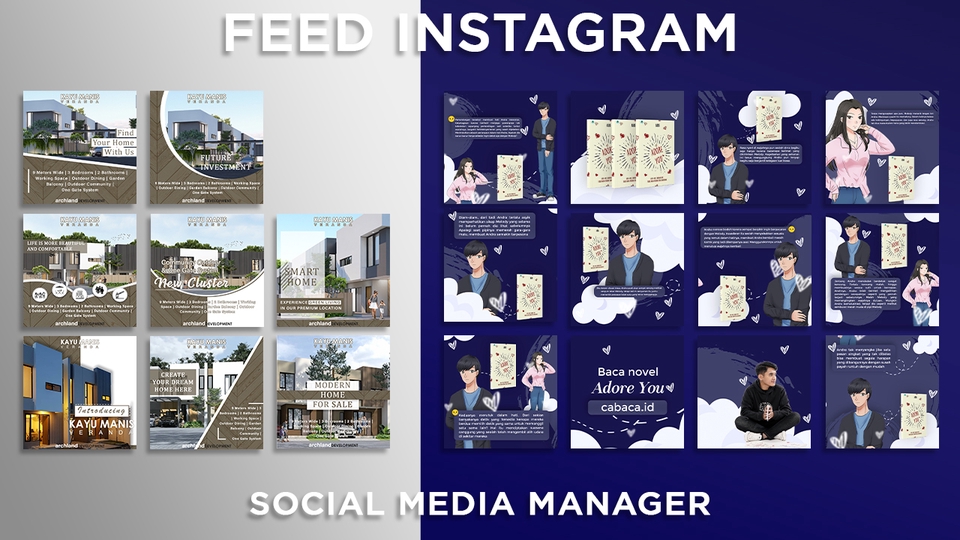 35 DESIGN FEED INSTAGRAM - FACEBOOK - STORY - DLL