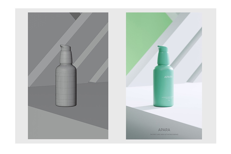 รับทำ 3D Packshot / 3D Packaging ขึ้นโมเดลสินค้า