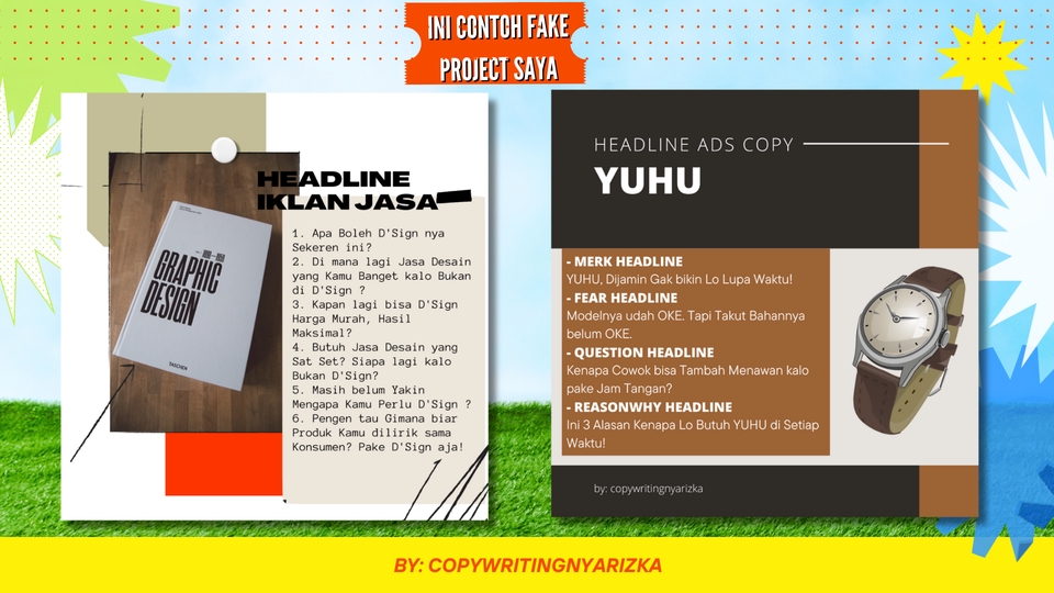 Jasa Copywriting Iklan Produk/Jasa | Caption Ads di Media Sosial