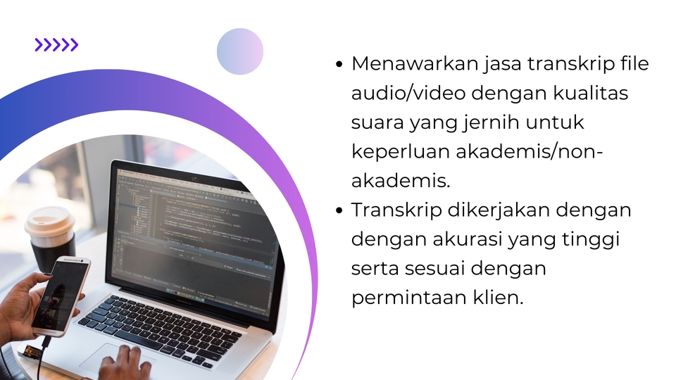 Jasa Transkrip Audio/Video to Text (Verbatim)