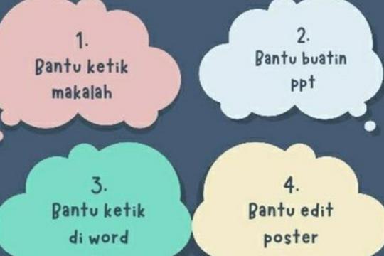 Jasa pengetikan cepat dan detail jadi dalam 1 hari