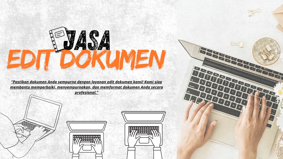 Layanan edit dan format dokumen | Word, Excel, PDF siap digunakan