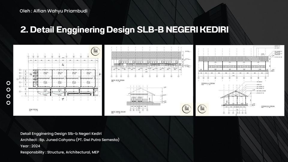 Jasa Gambar Kerja / DED / AutoCad Drawing Arsitektur dan Struktur