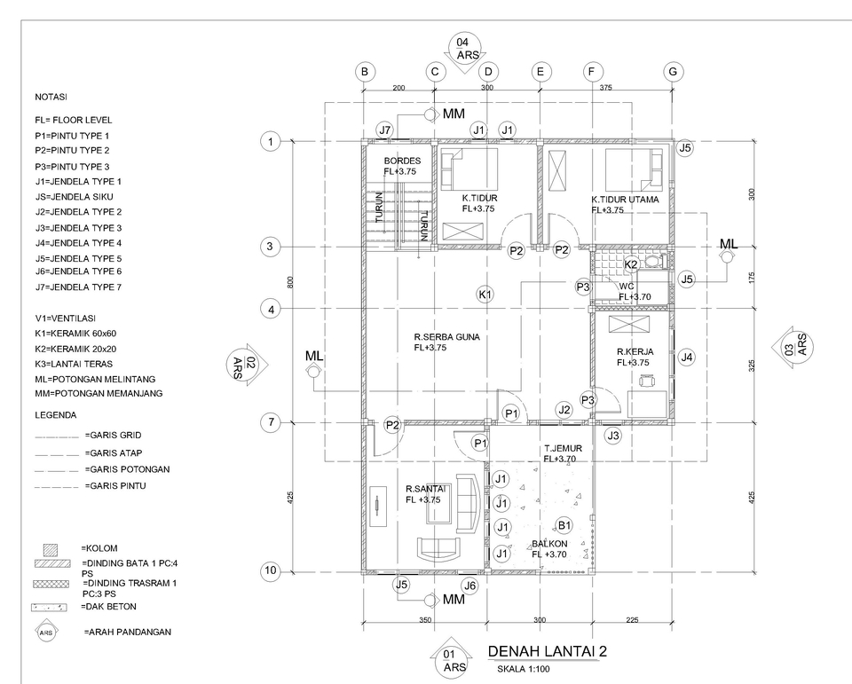 Jasa Desain Gambar 2D/3D Rumah, Ruko, Kost dll