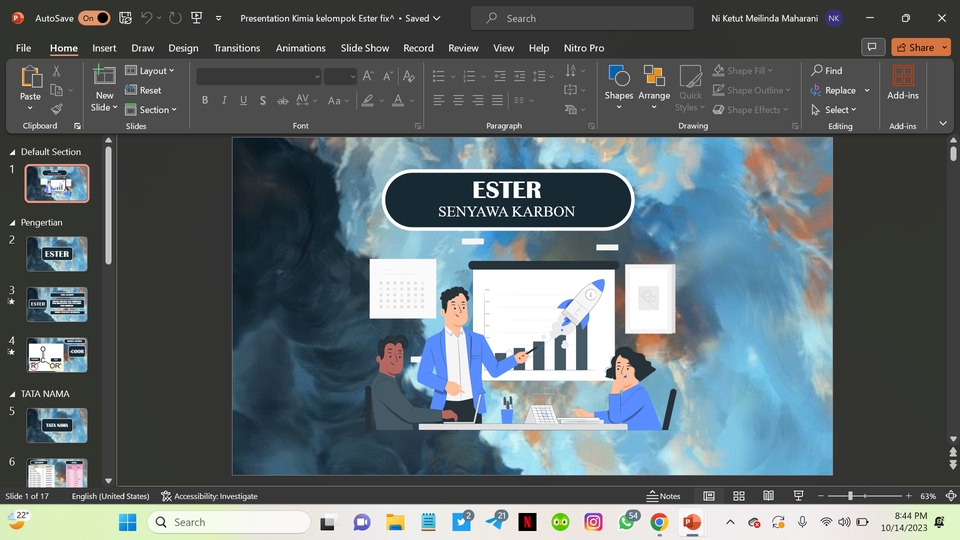 PPT Elegan, gaya terkini,zoom,slideshow,morp menarik perhatian audiens!