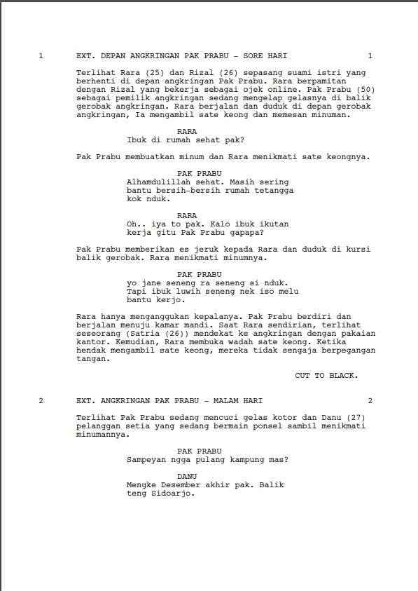 Scriptwriting/Copywriting/Content Writing