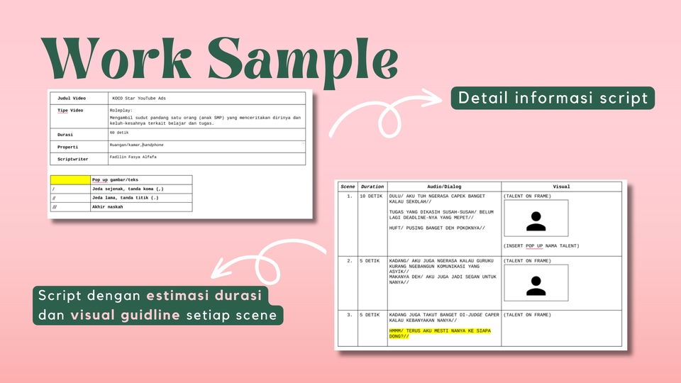 Penulisan Konten: Script Writing Video, Podcast, dan Iklan