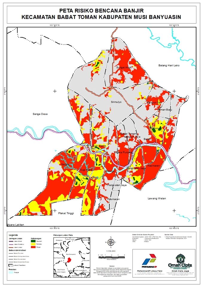 Pembuatan Peta Tematik | Peta Basic | GIS Specialist | ArcGIS